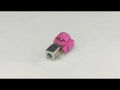 FAKRA HSD LVDS 4+2Pin H Code Right Angle Vehicle Connector GPS Signal PCB