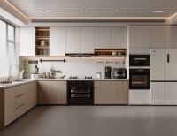 China Modern Simple Multifunctional Custom Cabinets with Island Kitchen Cupboard for sale
