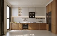 China Modern Simple Multifunctional Custom Cabinets with Island Kitchen Cupboard for sale