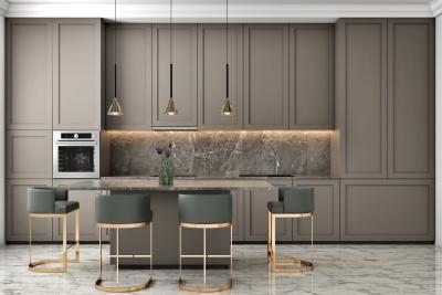 China OEM ODM Cabinext Mobiliário Armários de cozinha com estilo restaurante para casa à venda