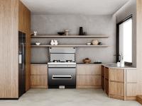 China Fireproof Integrated Kitchen Multifunctional Cabinets Villa Hotel Apartment for sale
