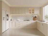 China Fireproof Integrated Kitchen Multifunctional Cabinets Villa Hotel Apartment for sale