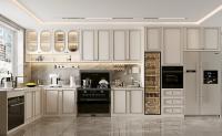 China Custom Modern Kitchen Cabinets Personalized Storage Cabinets Made From Durable for sale
