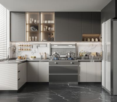 China Modern Furniture Design Home Modular Wall Mounted Kitchen Cabinet for sale