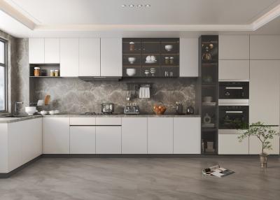 China Customized Shaker Style Kitchen Cabinets Cabinetry For Dining Room for sale