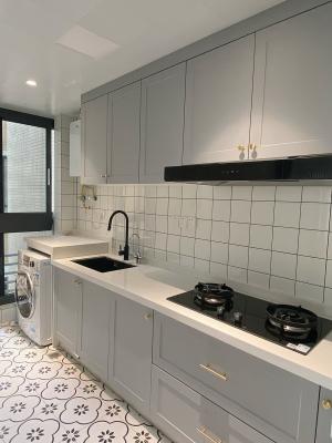 China Home furniture Modern Kitchen Cabinet With Particle Board Carcase Material for sale
