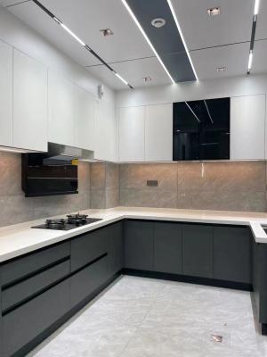 중국 중국 MDF 현대식 평판 멜라민 나무 주방 캐비닛 가구 판매용