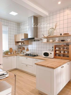 중국 중국 가구 현대식 주방 멜라민 목재 주방 캐비닛 판매용