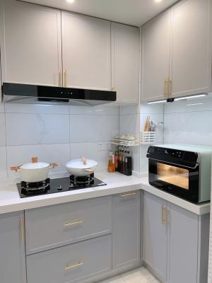 China Modern Furniture European Style Laminate Kitchen Cabinets Chinese Furniture for sale
