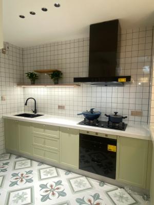 China Home Furniture Kitchen Cabinets With  MDF Door Material for sale