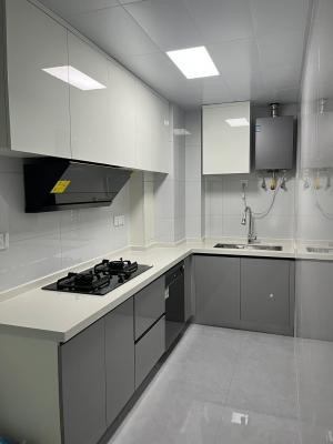 중국 표준 모듈식 가정용 가구 현대 쉐이커 부엌 캐비닛 판매용