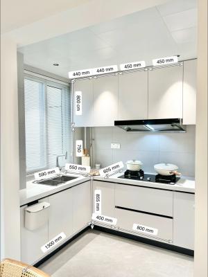 Custom Matte Finish Anti-Scratch Kitchen Cabinets