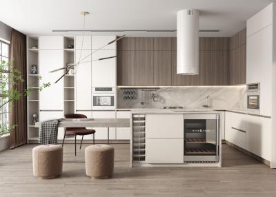 中国 住宅/アパート/ホテルの防水キャビネット メラミンのキッチンキャビネット 販売のため