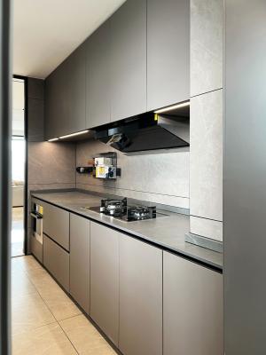 中国 小型アパートのキッチンキャビネット コンパクトなキッチンセットを組み立てる準備 販売のため