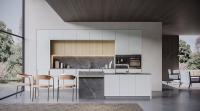 China Custom Modern Kitchen Cabinet Modular Design for Residences for sale