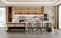 China Classical High Gloss Lacquer Kitchen Cabinet with Big Storage for sale