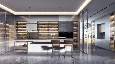China Factory Price Custom Specification Quality Cupboard Modular Kitchen Cabinets Set for sale