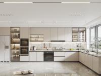 China Factory Price Custom Specification Quality Cupboard Modular Kitchen Cabinets Set for sale