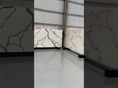 white polished matte surface honed sintered stone countertops porcelain slabs tiles