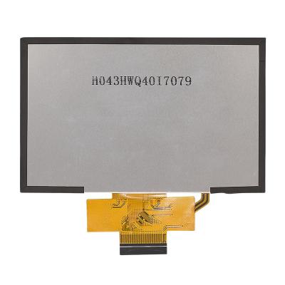 China 4.3 polegadas Display 480×272 RGB Wide Temperature LCD Screen TFT LCD Module à venda