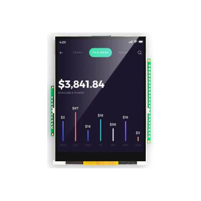 China ILI9341V TFT LCD PCAP Touch Screen 3.2'' HDMI 240x320 MCU 16 Bit Interface for sale