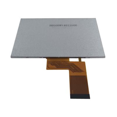 China 5.0 Inch 800x480 Square Shape Display LCD IPS View Angle LCD Screen 40pin ST7262 Drive TFT Module for sale