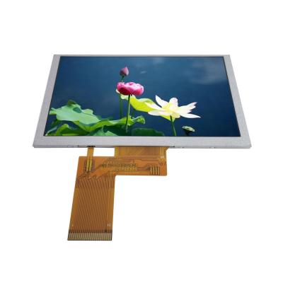 China 5.0 Inch 800x480 Square Shape Display LCD IPS View Angle LCD Screen 40pin ST7262 Drive TFT Module for sale