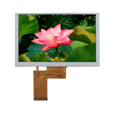 China 5.0 Inch 800x480 Square Shape Display LCD IPS View Angle LCD Screen 40pin ST7262 Drive TFT Module for sale