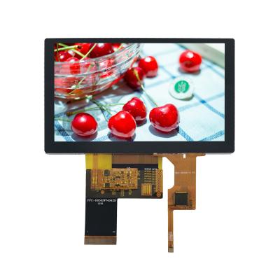 China 5.0 polegadas 800*480 IPS ALL Resolução 40 Pin ILI5960 Lcd Screen LCD Touch Screen à venda