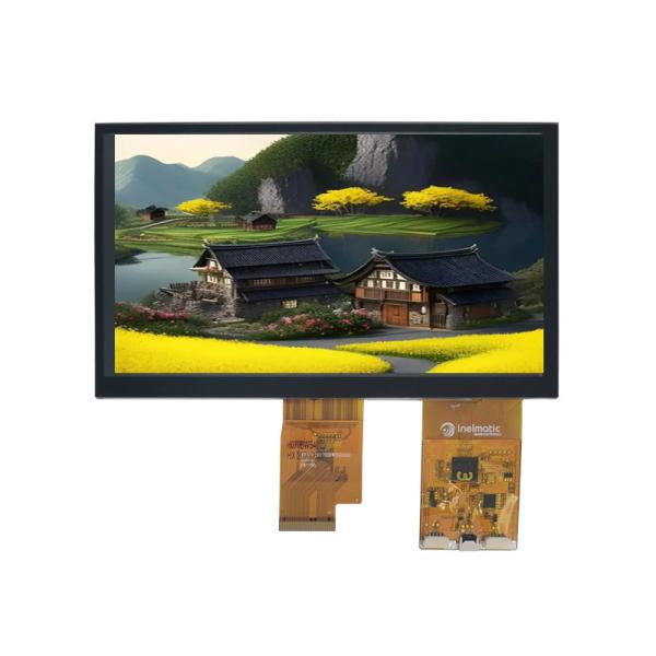 Quality 7 Inch IPS LVDS 1024x600 Resolution   Interface LCD Touch Screen for Smart Home for sale