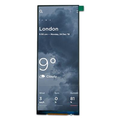 Китай 6.75 дюймов 480x1280 MIPI DSI Bar Stripe TFT LCD дисплей 6,8' 40Pin FL7707 продается