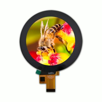 China 3.4'' 800 X 800 IPS Round TFT Display Instruments Screen Video HDMI Input Board for sale
