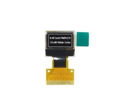 Китай 0.49 дюйм 64x32 Монохромный микро OLED дисплей Белый Моно SSD1315 I2C 14Pin FPC продается