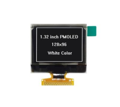 China 1.32'' 30 Pin SPI I2C Paralelo Monocromo PMOLED Display SSD1327 128x96 Branco à venda