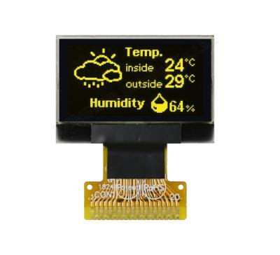 中国 0.96インチSSD1315 OLEDディスプレイモジュール 折りたたみ型 OELディスプレイモジュール ピクセル番号 128 x 64 モノクロム COG パッケージ 販売のため