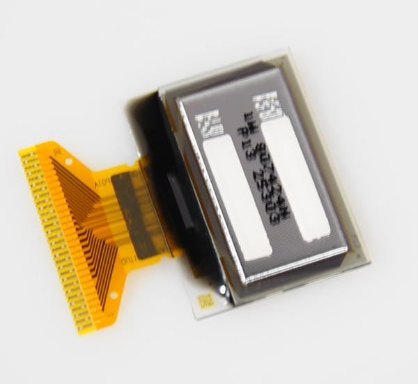 Quality White Blue 0.96in Mono OLED Display 30Pin PMOLED Screen SSD1306 SPI I2C for sale