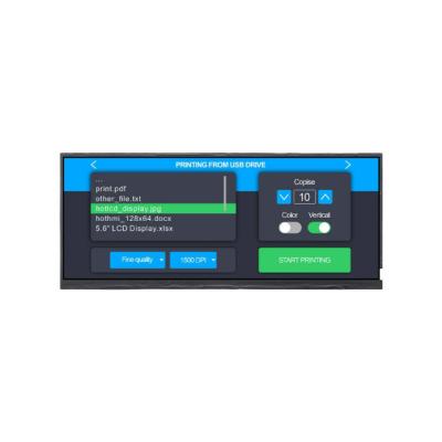 China 12.3 inch Display 1920x720 Sunlight Readable  1200nits Industrial Grade  IPS 178° LVDS Capacitive Touch High-Bright WLED  Operation MODEL NAMETFT Display Module with CTP for sale