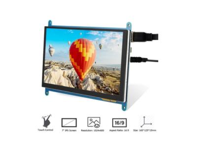 China Raspberry Pi4 HDMI 7-inch TFT LCD-scherm 800×480 pixels met capacitieve touchscreen Te koop