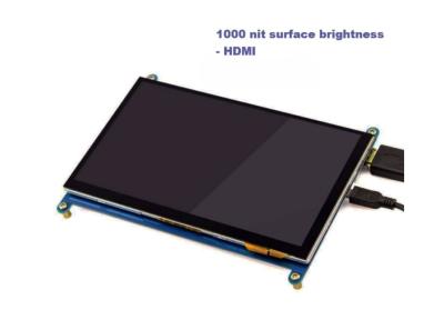 China Raspberry Pi4 HDMI 7-inch TFT LCD display 800×480 pixels with capacitive touch screen for sale