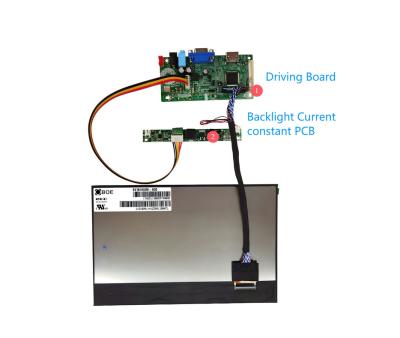 China Display LCD TFT de 8 polegadas WUXGA (1920x1200) de alto brilho 1200nits com interface LVDS à venda