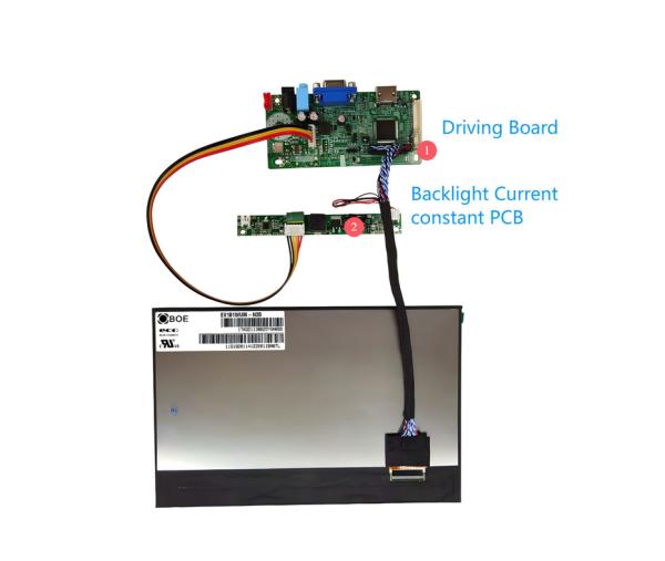 Quality 8-inch WUXGA (1920x1200) High-Brightness 1200nits TFT LCD Display with LVDS for sale