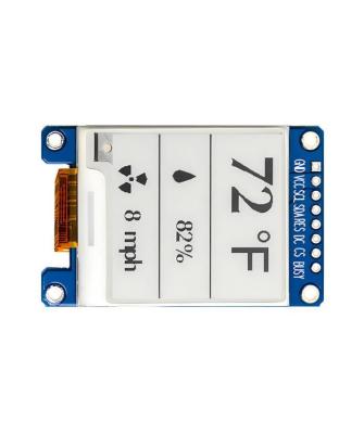 Cina Ultra-compatto schermo elettronico di carta da 1,54 pollici/1,5 pollici 152x152 ad alta risoluzione, display statico a potenza zero, risparmio energetico massimo in vendita