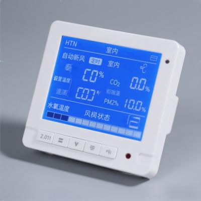 China HTN LCD Display with High Contrast Ratio Wide Viewing Angle and Operating Temperature -10°C to 60°C for Fresh Air System Controllers for sale