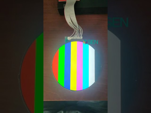 Modulo de visualização LCD de 3,4 polegadas com uma resolução de 800x800