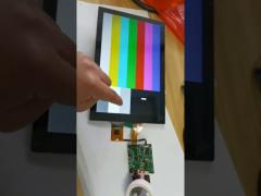 10.1'' TFT LCD 800x1280 Painel táctil resistivo IPS Direção de visualização livre MIPI IL19881C