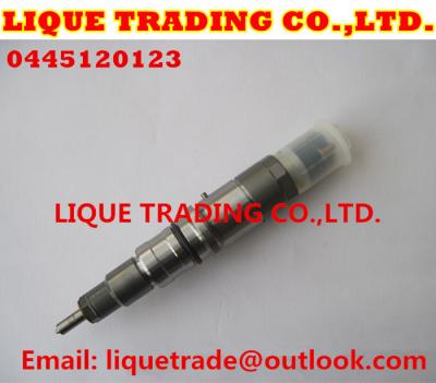 China BOSCH CR Injector 0445120123 / 4937065 for Cummins ISLE engine / Kamaz /Kavz Kurgan/ Paz for sale