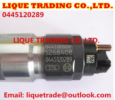 China BOSCH Genuine Common rail injector 0445120289 for 5268408 for sale