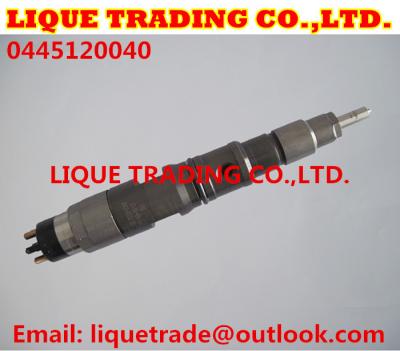 China BOSCH Genuine CR injector 0445120040 for DAEWOO DOOSAN 65.10401-7001C, 65.10401-7001 for sale