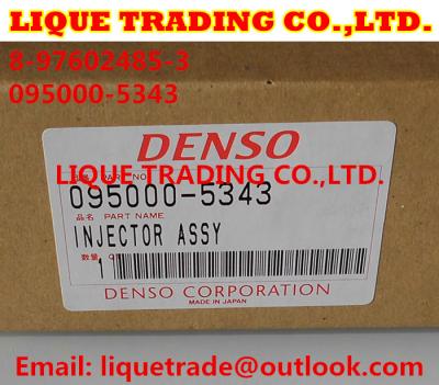 China DENSO CR injector 095000-5343 095000-5342 for ISUZU 4HK1/6HK1 8-97602485-3 8-97602485-2 for sale