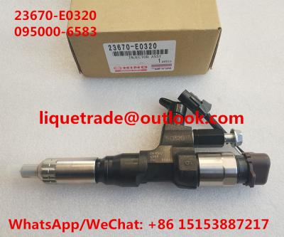 China DENSO INJECTOR 095000-6583 , 23670-E0320 for HINO J08E 330PS 23670-E0320 for sale